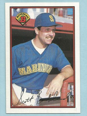 1989 Bowman Baseball Scott Bankhead #203 Seattle Mariners PACK FRESH ...