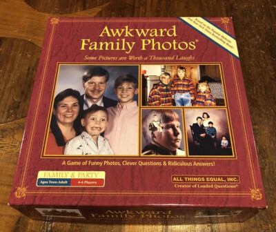Awkward Family Photos Board Game Some Pictures are Worth 1000 Laughs ...