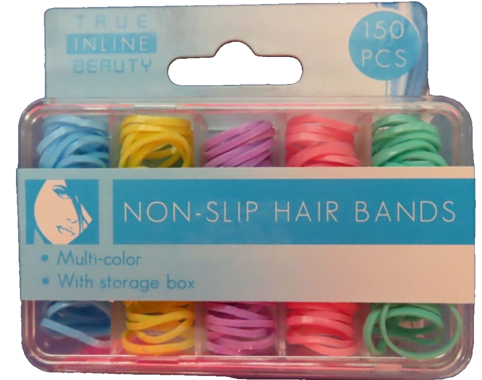 150 Pack Mini Rubber Bands Elastic Bands Non Slip Small Hair Ties ...