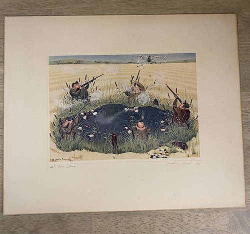 JUSTIN MURRAY (1912 - 1987) SIGNED LITHOGRAPH PRINT "At The Club” S.F CA | eBay