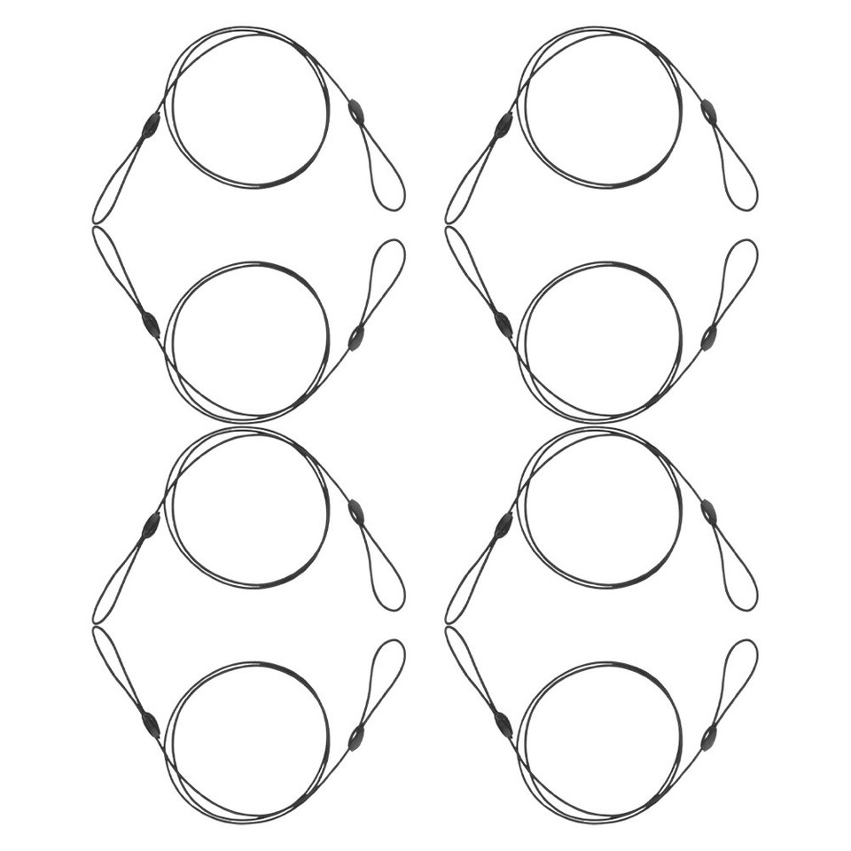 10 Pcs Retractable Stylus Leash Name Badge Rope Coil Strap Anti Lost ...