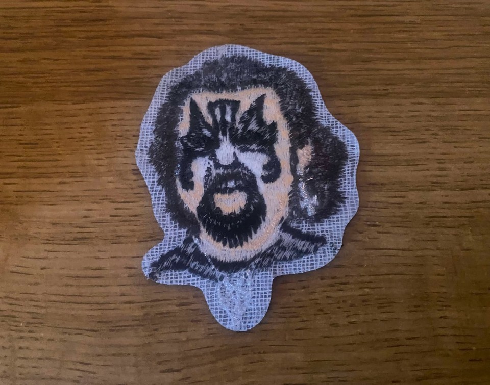 MERCYFUL FATE KING DIAMOND PATCH 1984 NEW celtic frost slayer iron ...