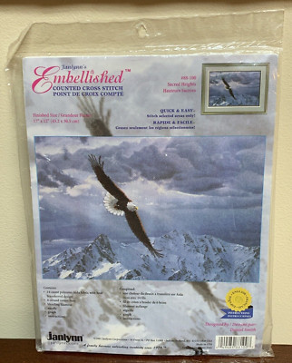 Brand New Sealed Janlynn's Embellished Cross Stitch Kit # 88-100 Sacred ...