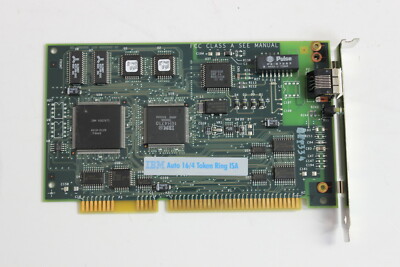 IBM 92G7638 92G7632 ISA 16/4 AUTO TOKEN RING ADAPTER BOARD W/WARRANTY ...