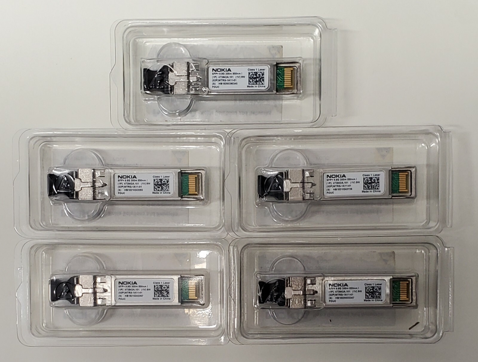 Nokia Mtrs-1a11-01 473842a.101 SFP 9.8g 300m Transceiver Pull for sale ...