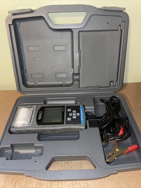 Matco Tools Battery Tester MBT1015 Analyser Printer W/ Carry Case for ...