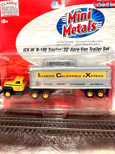 HO Classic Metal Works Mini Metal-International R190 ICX Tractor ...