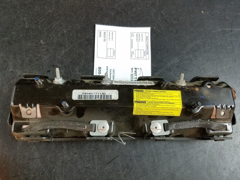 2012 DODGE CARAVAN DRIVER LEFT LOWER KNEE BOLSTER AIR BAG INFLATOR | eBay