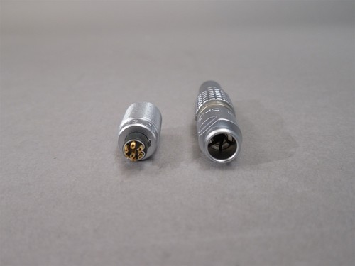 LEMO Connector Mated Pair: ECG.0B.307 Receptacle FGG.0B.307.CNAD31Z ...