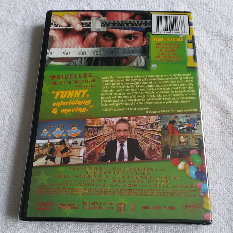 Fatboy: The Movie by Michael Landsberg: Brand New Sealed Fat Overweight ...