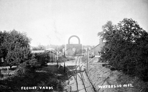 Railroad Train Freight Yards Waterloo Wisconsin WI - 8.5x11 Print | eBay