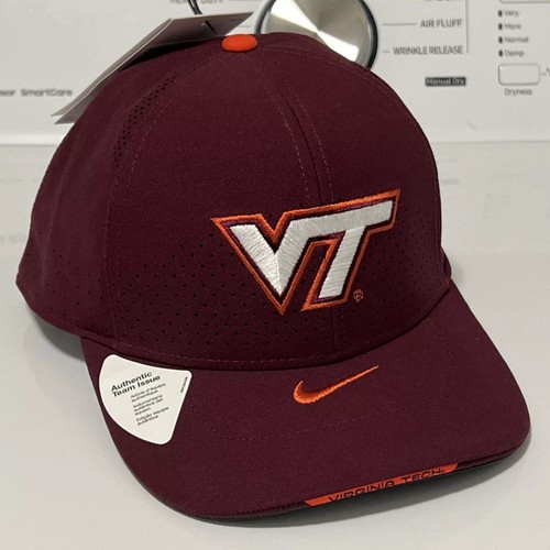 Nike Virginia Tech Hokies Classic99 Maroon Sideline Dri-Fit Stretch Hat ...