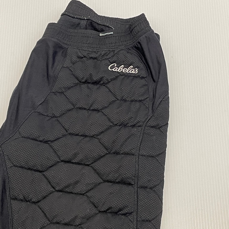Cabelas Base Layer Pants Mens Large Tall Black ECWCS Polartec Waffle ...