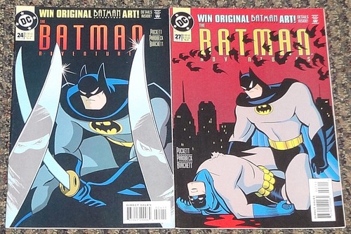 1994 DC COMICS BATMAN ADVENTURES #24 27 VF ISSUE FOX ANIMATED TV SERIES ...