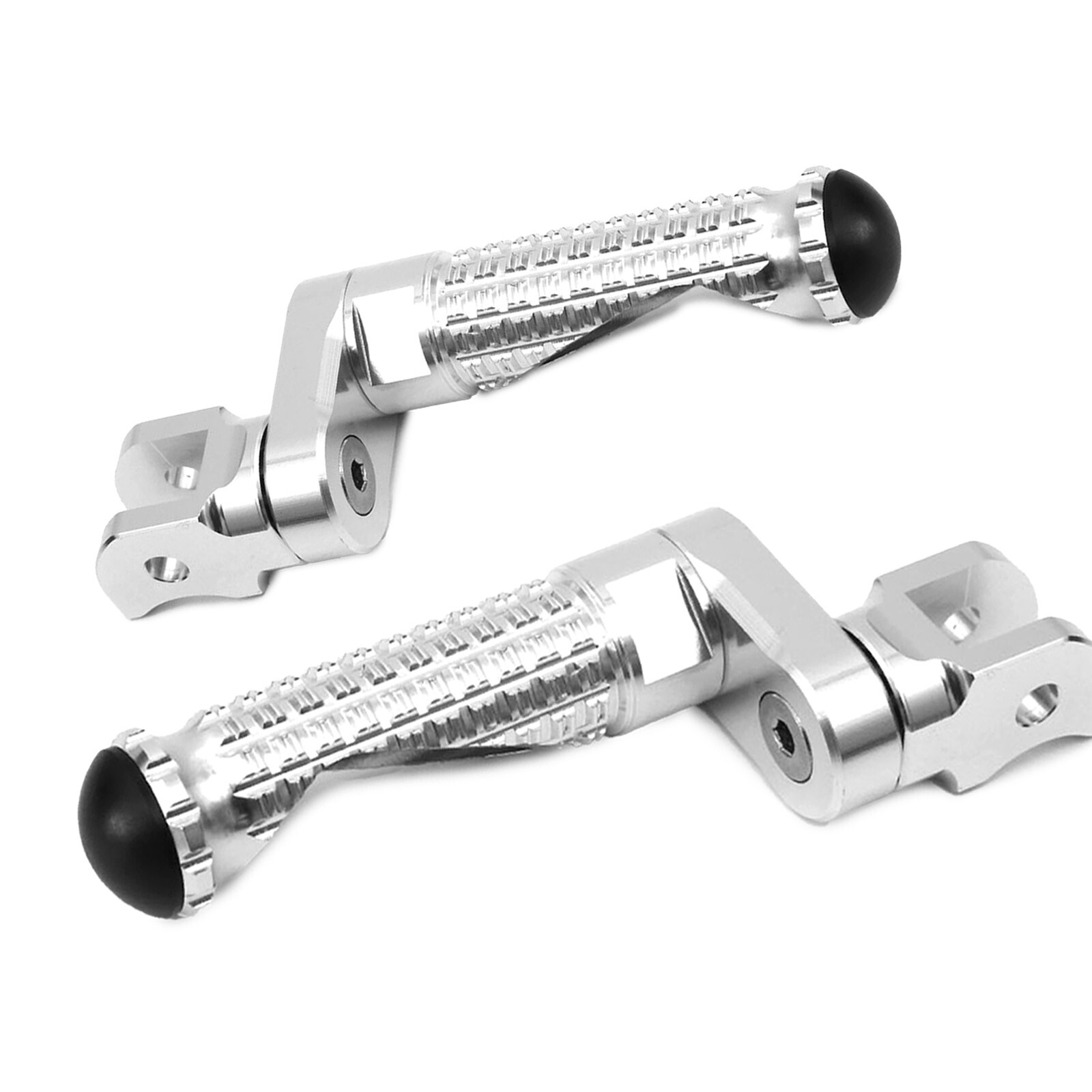 M-PRO Silver 25mm Riser Front Foot Pegs For Kawasaki Ninja 1000 SX 20 ...