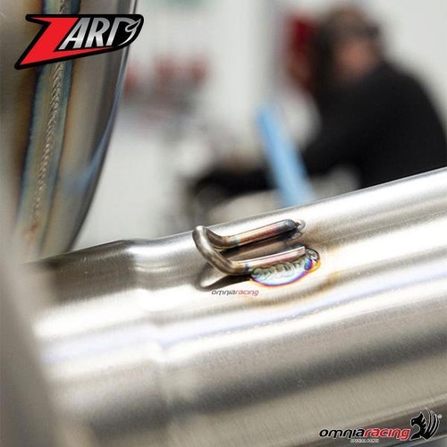 Zard pair of exhaust black steel approved for Triumph Rocket 3 2020 ...