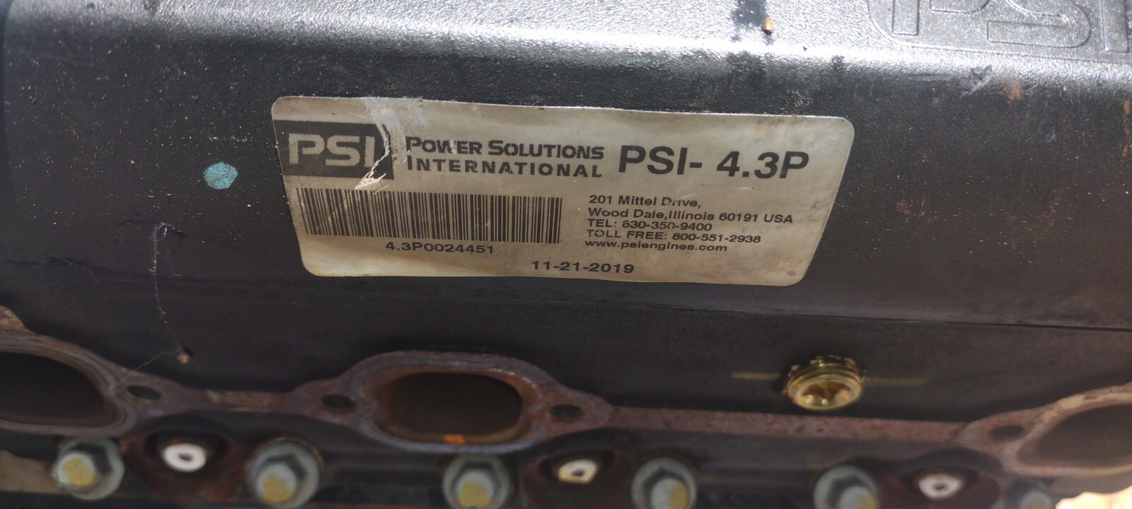 Psi 4.3 Liter Propane /gas Engine | eBay