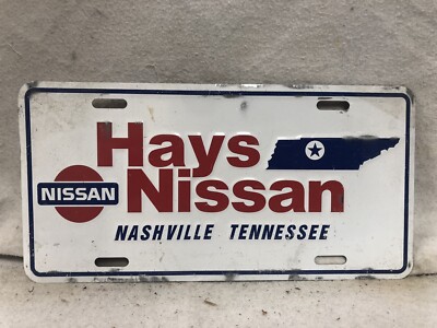 Hays Nissan License Plate Booster | eBay