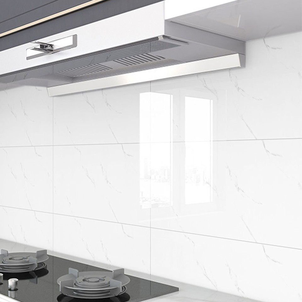 10pcs Self-Adhesive Grey Marble PVC Cladding Wall Panels for Bathroom ...