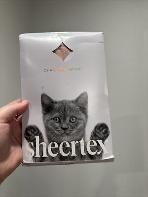 SHEERTEX Shaping Luxury Semi Sheer rip resistant tights in rose gold ...