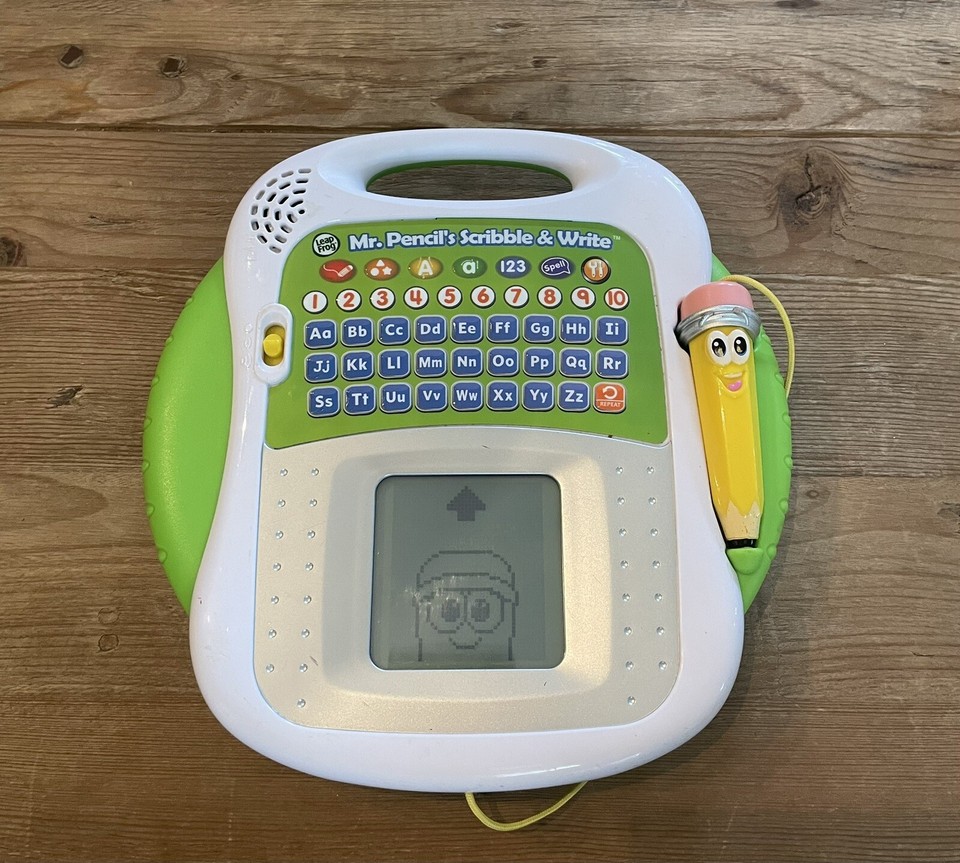 LeapFrog Mr. Pencils Scribble and Write, Green. Kids Computer, Tested ...