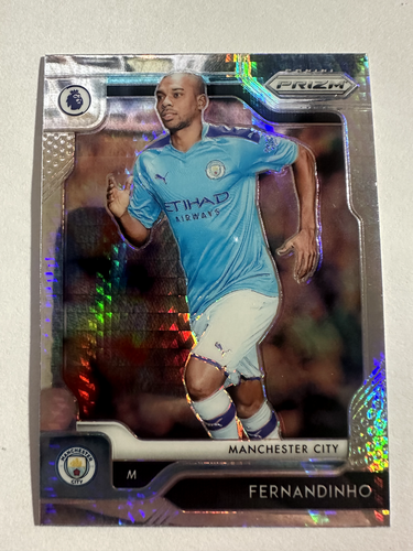 2019-20 Panini Prizm Premier League Hyper Prizm Fernandinho #157 | eBay
