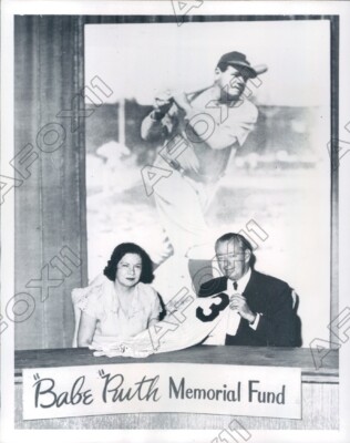 1951 Mrs Babe Clair Ruth & J Paul Carey Babe Ruth Foundation | eBay