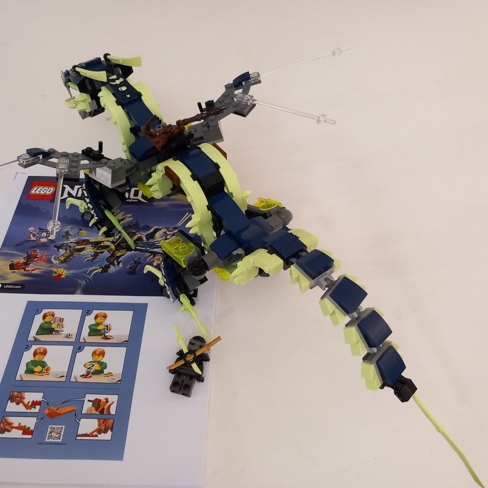 LEGO NINJAGO 70736 ATTACK DRAGON MORO GUARDIAN KAI MINIFIG TEMPLE MORRO ...
