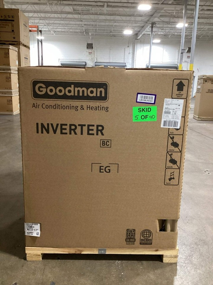Goodman GSZV904810 4 Ton Inverter Split-System Communicating Comp Heat ...