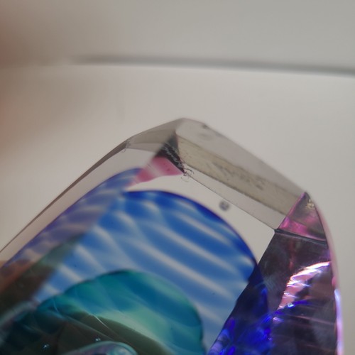 Faceted Kit Karbler & Michael David Glass Perfume Bottle Signed ...