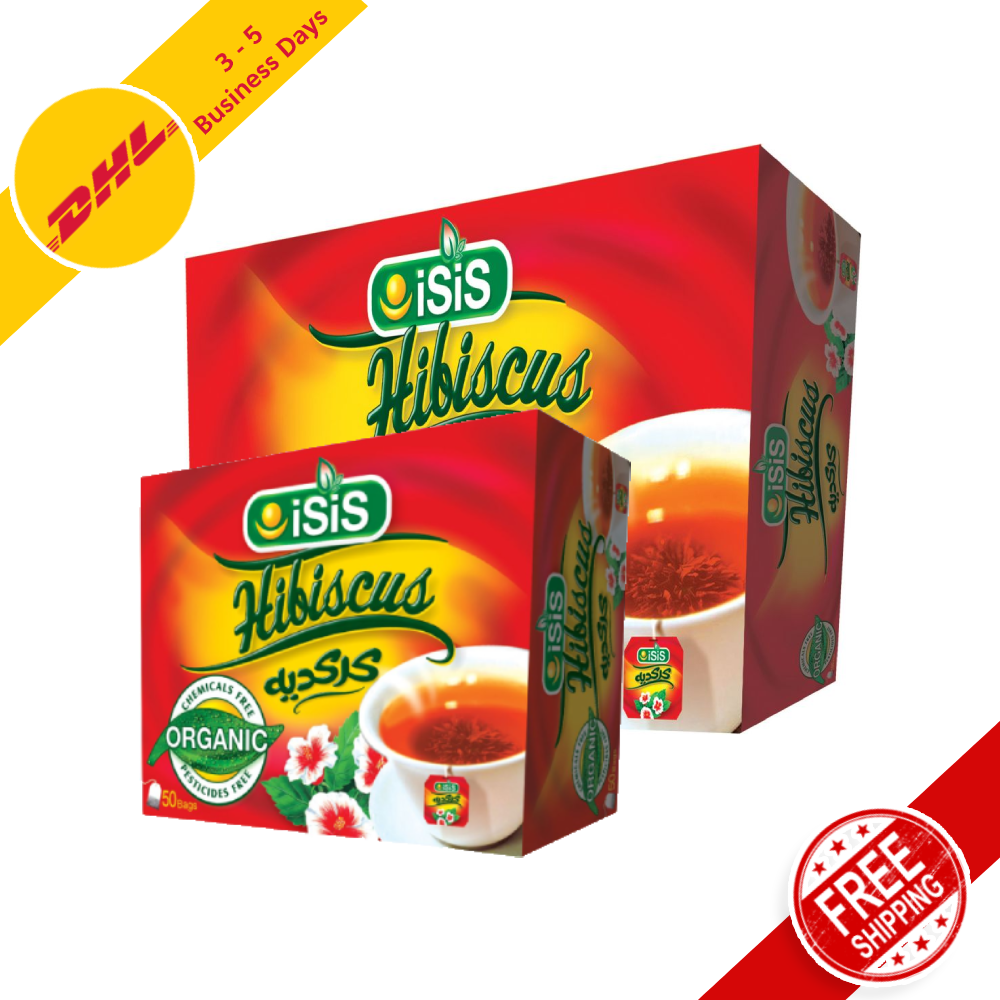 100% Organic Egyptian ISIS Herbal Hibiscus Tea Healthy Drinks 50,100 ...