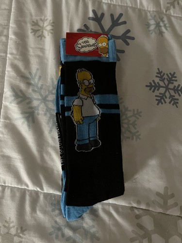 The Simpsons Two Pack Socks 9-12 New | eBay