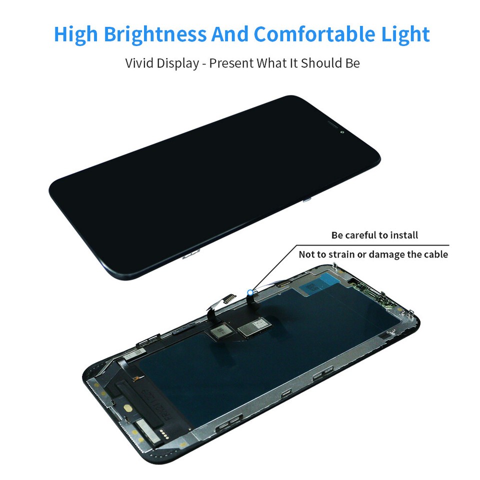 For iPhone X XR 11 PRO MAX 12 13 14 MINI PLUS LCD Touch Screen ...