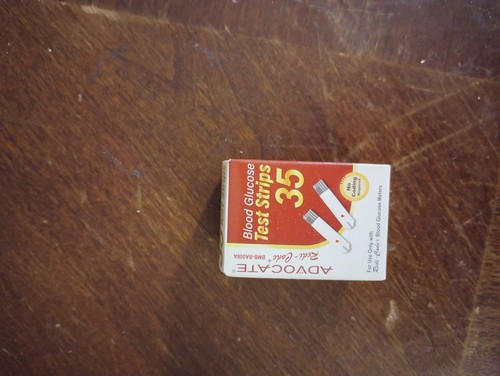 advocate Redi-Code Plus Glucose Blood Test Strips - 35 Strips | eBay