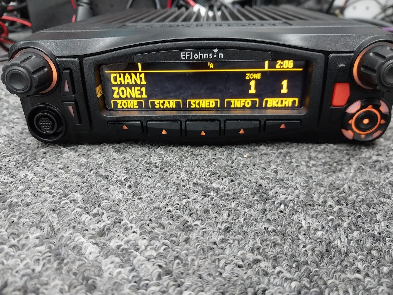 EF JOHNSON EFJ VM900 VHF - 7/800Mhz P25 TRUNKING PHASE I&II TDMA RADIO ...