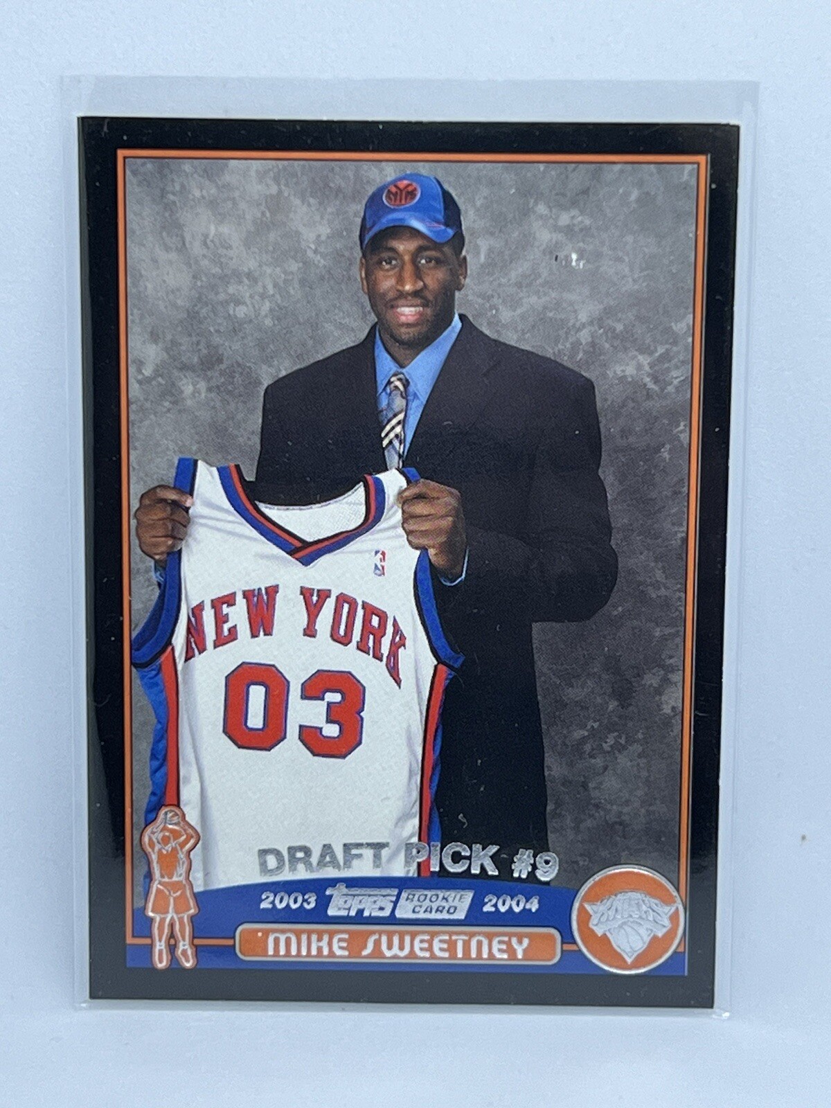 MIKE SWEETNEY 2003-04 TOPPS BLACK ROOKIE CARD #162/500 KNICKS | eBay