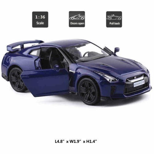 1/36 Scale Nissan GTR R35 Toy Car Diecast Model Car Boy Toy Collection ...