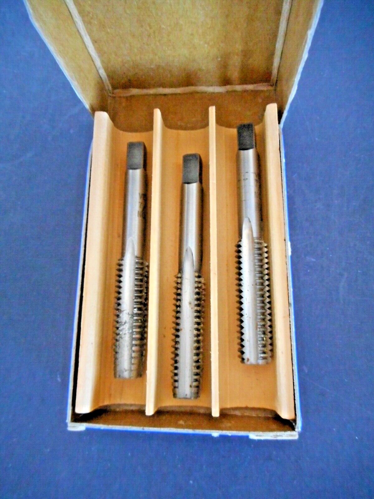 Vermont 3 Taper Plug Bottoming Hand Taps 7/16-14 High Speed # 3105 G-H3 ...