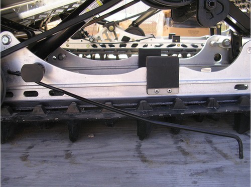 SPI Snowmobile Ice Snow Scratchers Kit Polaris Arctic Cat Ski Doo ...