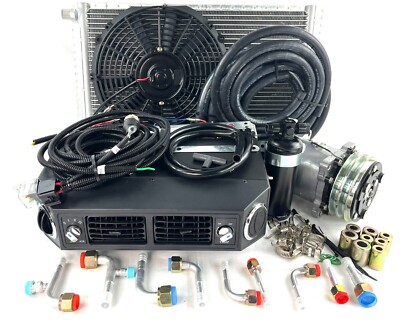 A/C KIT UNIVERSAL UNDERDASH HOT ROD 14H x 16L CONDENSER MODEL 432-100 ...