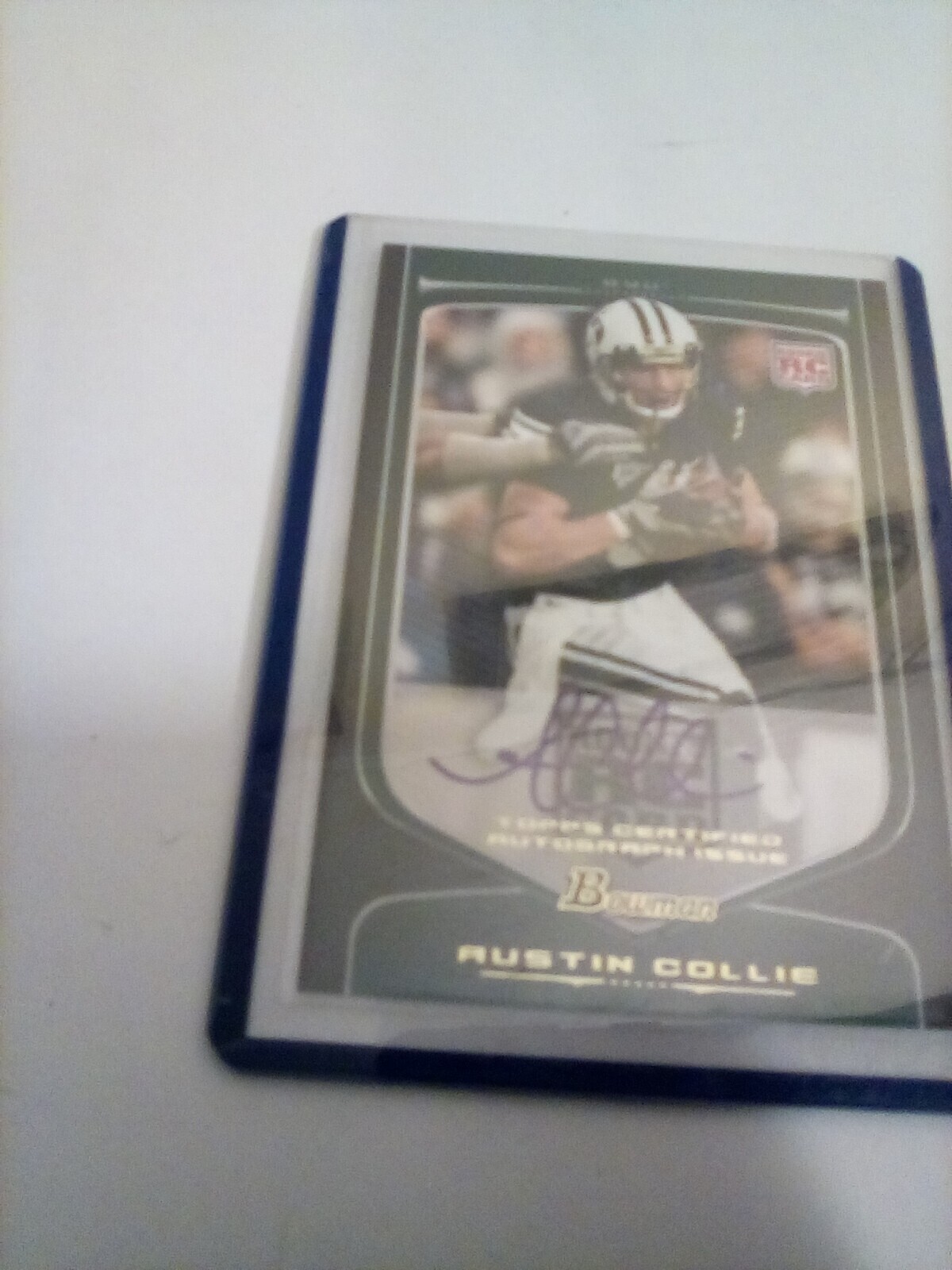 2009 Topps Draft Autograph Rookie Card Austin Collie #145 Colts FREE ...