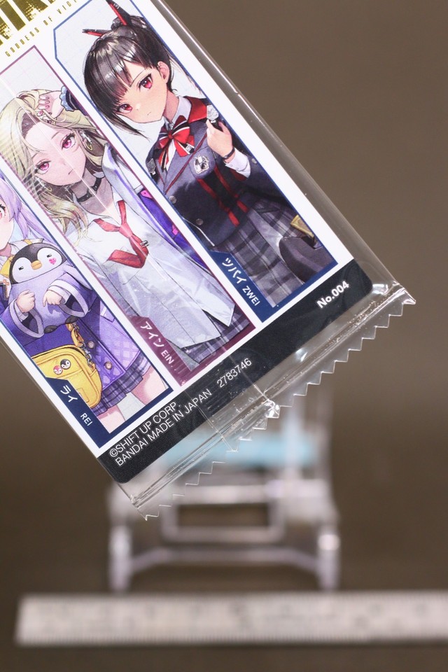 Rei Ein Zwei NIKKE GODDESS OF VICTORY Wafer Card Bandai Japanese No.004 ...