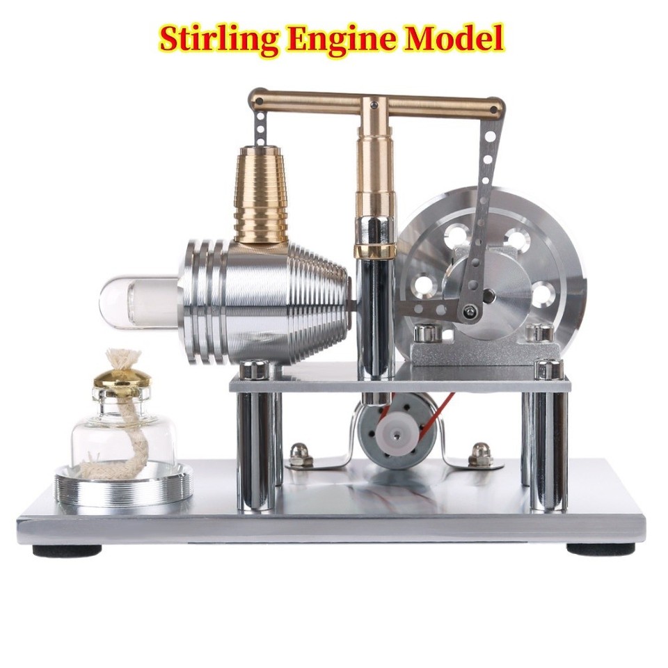 Stirling Engine Model Science Educational Toys Gift Tools with Alcohol ...
