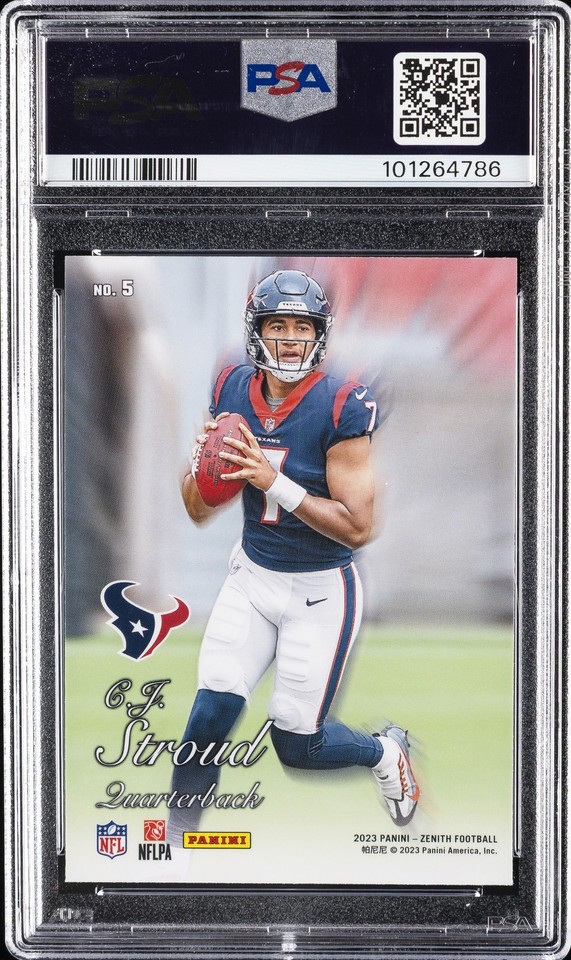 2023 PANINI ZENITH 1994 PACIFIC RED #5 CJ STROUD PSA 10 | eBay