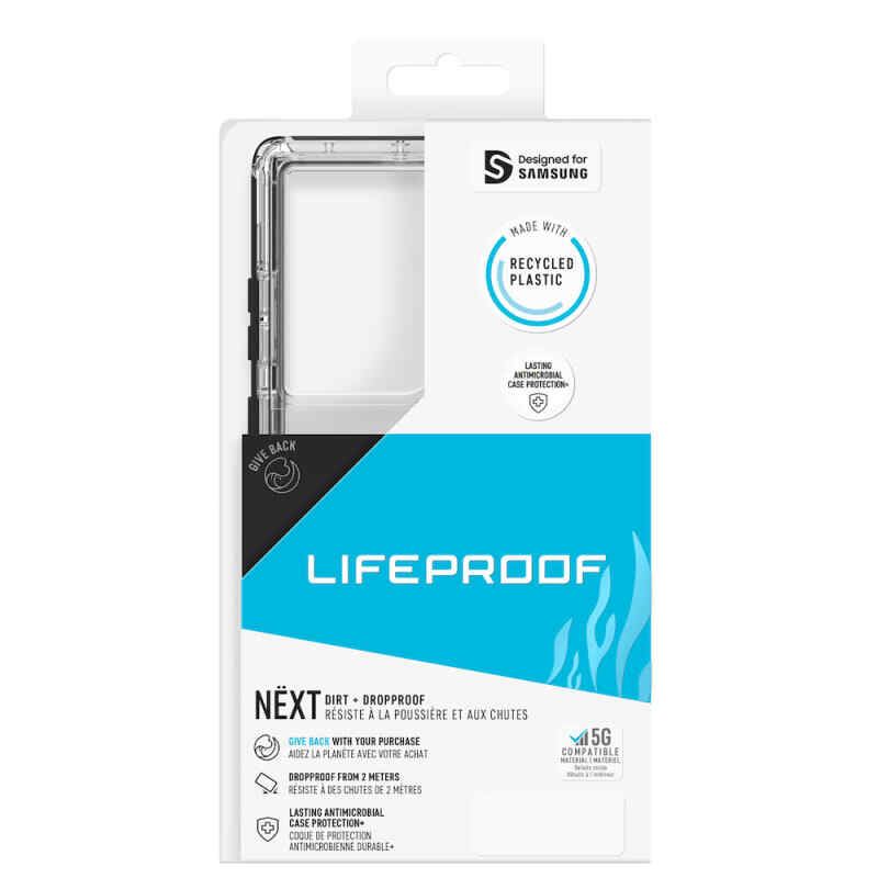 Lifeproof Next Case For Samsung Galaxy S22 Ultra (6.8) - Black Crystal ...