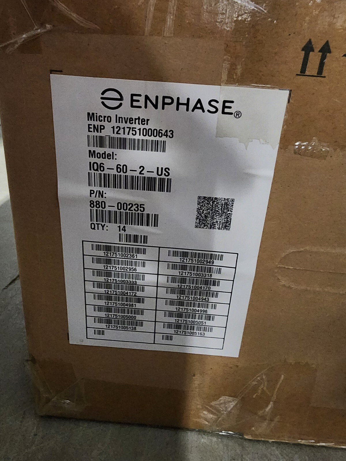 One Enphase IQ6-60-2-US Microinverters | eBay