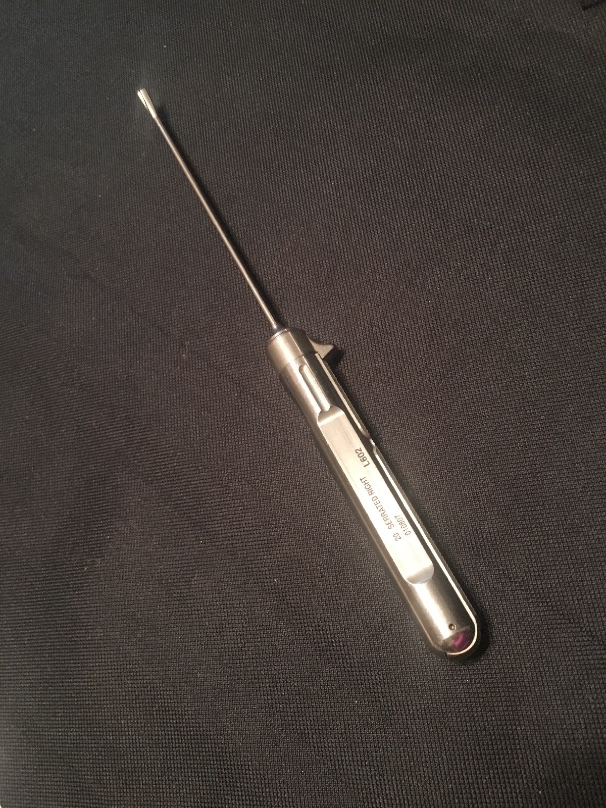 Acufex 010807 Cigar Handle Rotary Scissors 20deg. Serrated Right | eBay