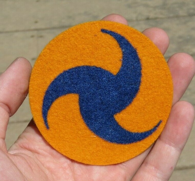 WWII Army Air Force USAAC USAAF General Headquarters Felt Pinwheel ...