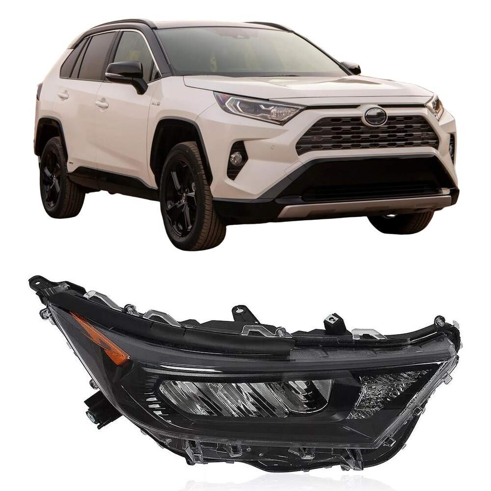 For 2019-2021 Toyota RAV4 LE XLE LED Headlight Headlamp Passenger Side ...