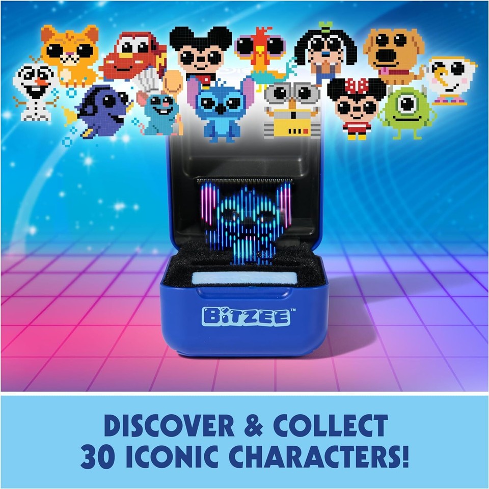 Bitzee, Disney Interactive Toy with 30 Characters Inside Digital Pet ...